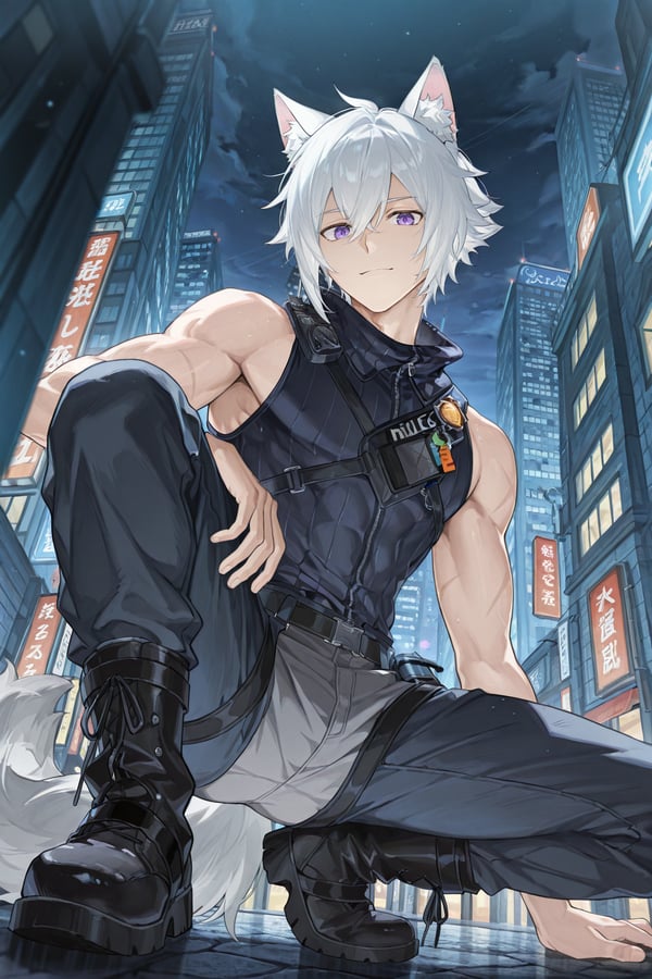 Seth Lowell | Zenless Zone Zero - Illustrious | image created by ...