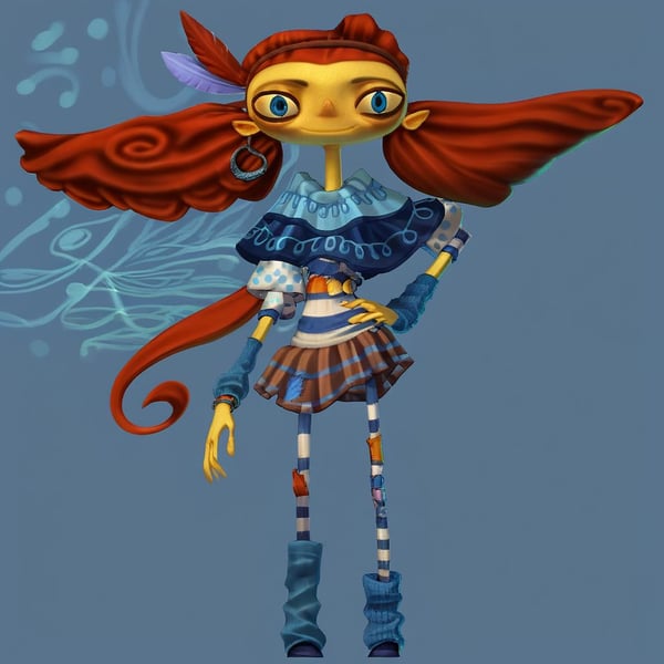 Frazie Aquato (Psychonauts 2) - [PonyXL] | Tensor.Art | Tensor.Art