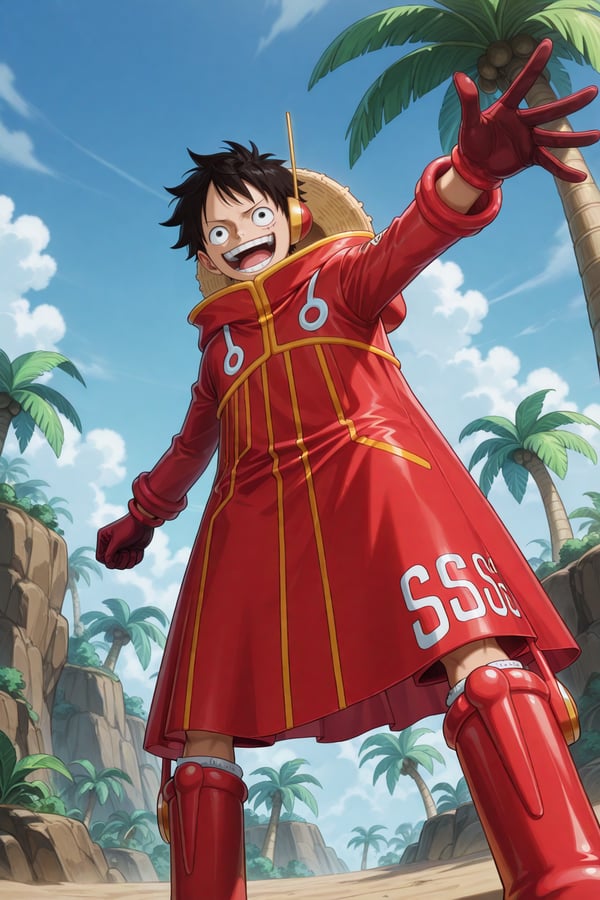 Monkey D. Luffy (4Outfits) - One Piece [Comission] - Illu | Stable ...
