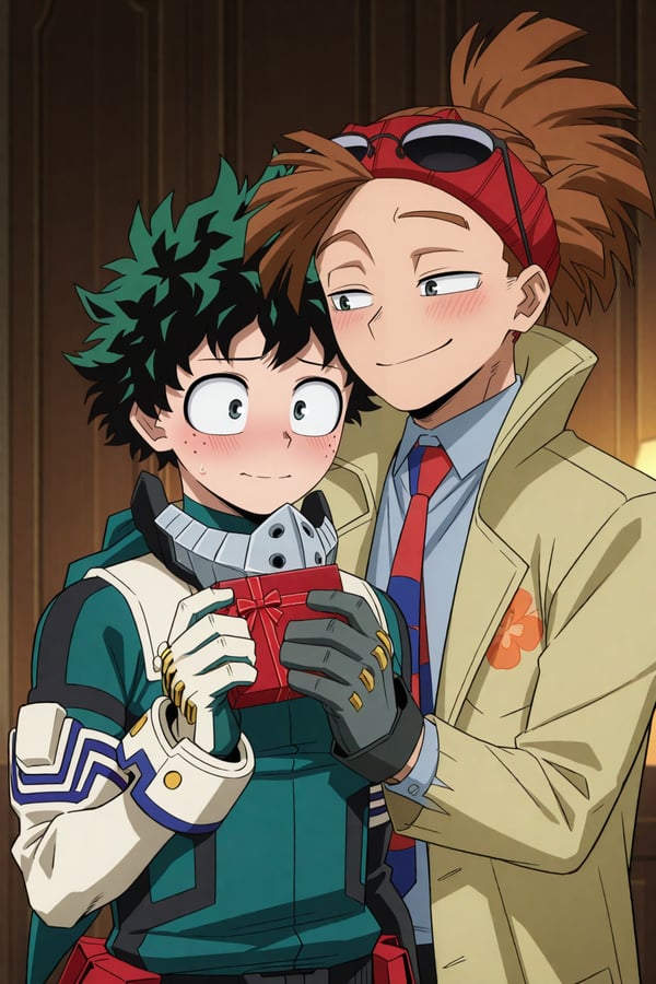 Izuku Midoriya & Rody Soul Hero Academia Commissio - 1 | image created ...
