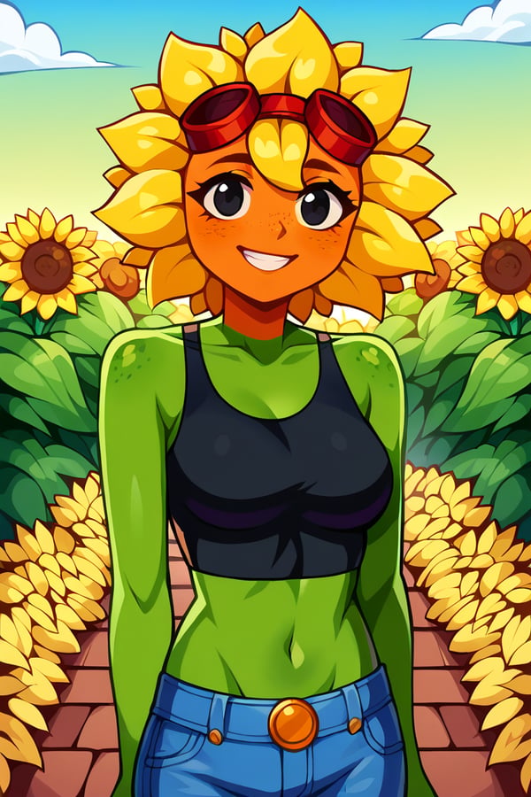 Solar Flare (Plants vs. Zombies Heroes) | Tensor.Art | Tensor.Art