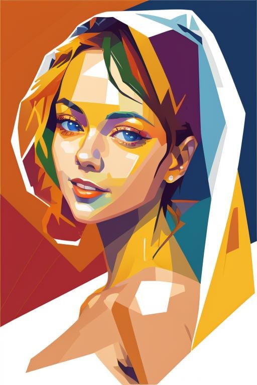 Wedha Pop Art Potrait aka WPAP | Tensor.Art | Tensor.Art
