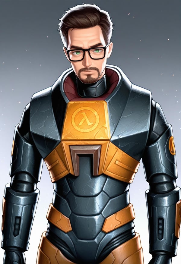 Gordon Freeman (Half-Life) SDXL LoRA [Illustrious] - gordonfreeman-hl ...