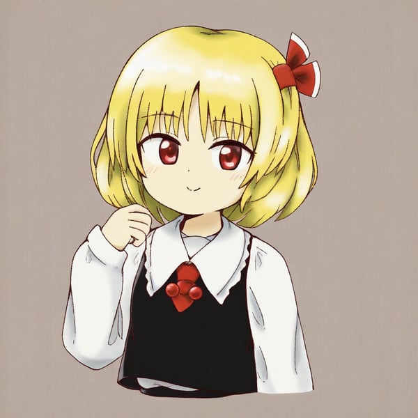 Rumia (EOSD Style) [Touhou] - v1 | image created by Ren | Tensor.Art