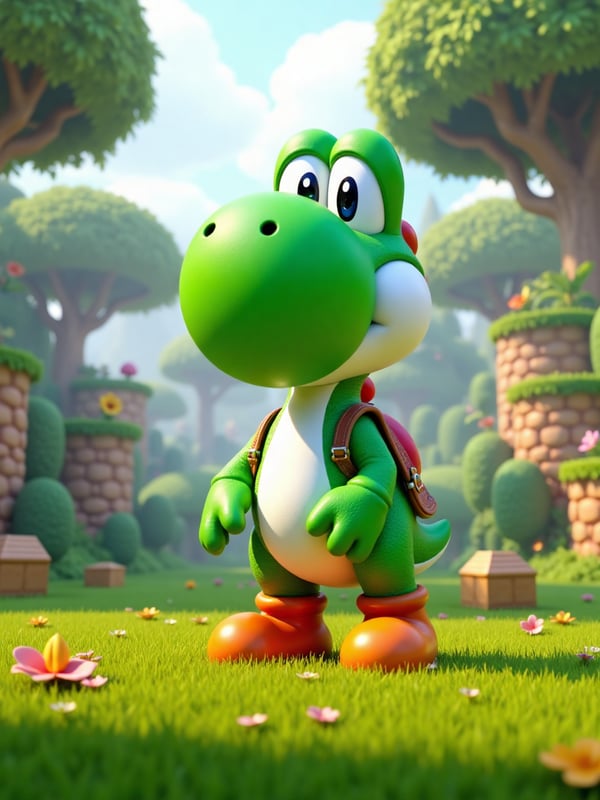 Yoshi Dino - 2025-03-01 02:07:38 | Tensor.Art | Tensor.Art