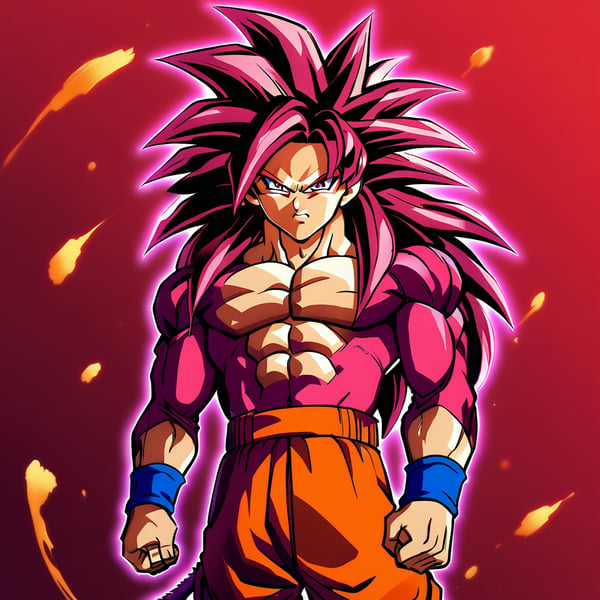 Lora ssj4 goku rose - v1 - Free AI Model | TensorHub Art | TensorHub Art