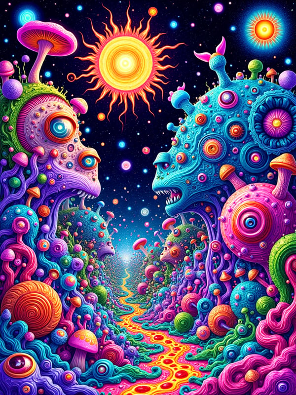 Psychedelic - Hallucination by ZRX | Tensor.Art | Tensor.Art
