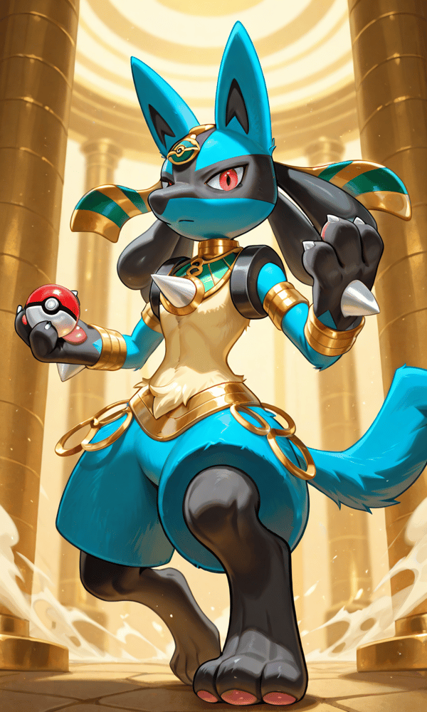 Lucario (Ruin style) - Pokemon Unite... | Tensor.Art | Tensor.Art