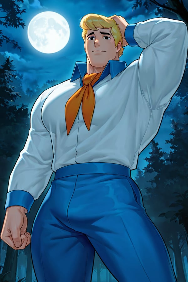 Fred Jones from Scooby-Doo - V1 | image created by Heyo | Tensor.Art
