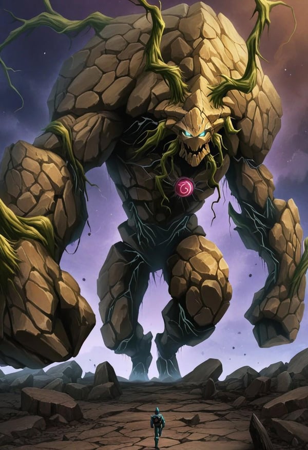 Earth Elemental / Golem - IL&Pony | Tensor.Art | Tensor.Art