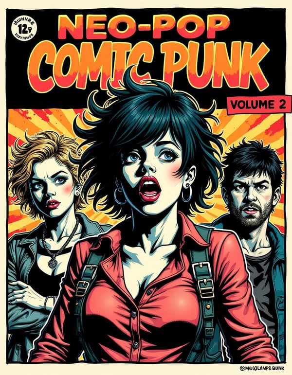 Neo-Pop Comic Punk Style - v3.0 - Free AI Model | Tensor.Art | Tensor.Art