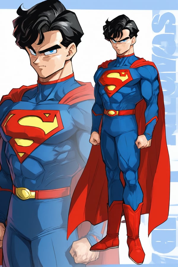 Superman style dbz - Superman | image created by arteaiyaoizz | Tensor.Art