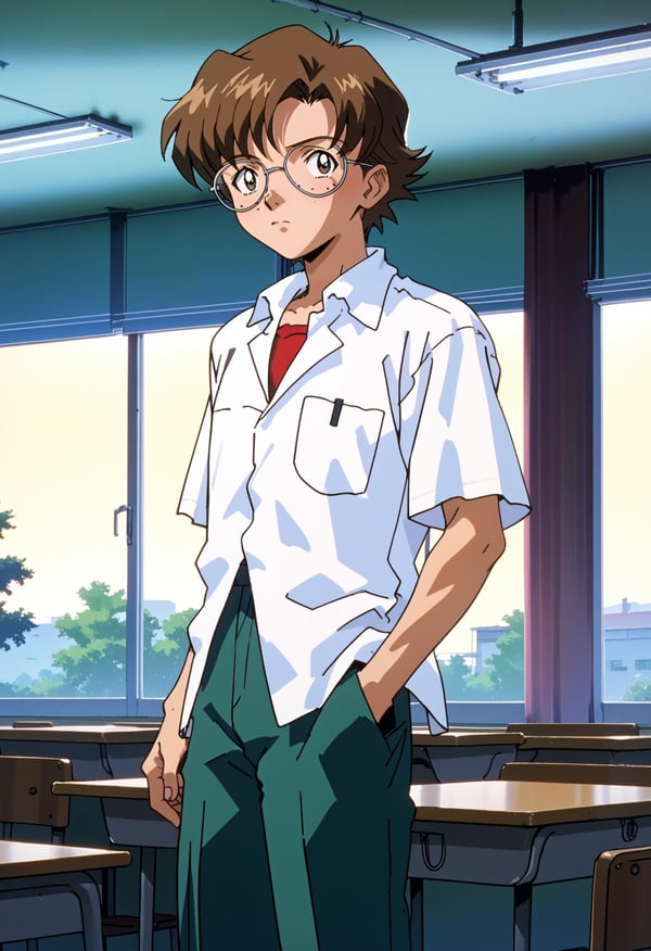 Kensuke Aida (相田ケンスケ), Neon Genesis Evangelion (新世紀エヴァンゲリオン), LoRA ...