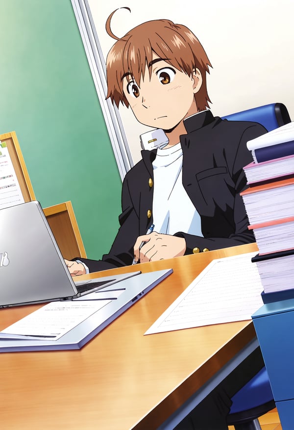 Satoshi Masaki (Akishima Shun/Sapo-Machi Shoujo) - Illu Version ...