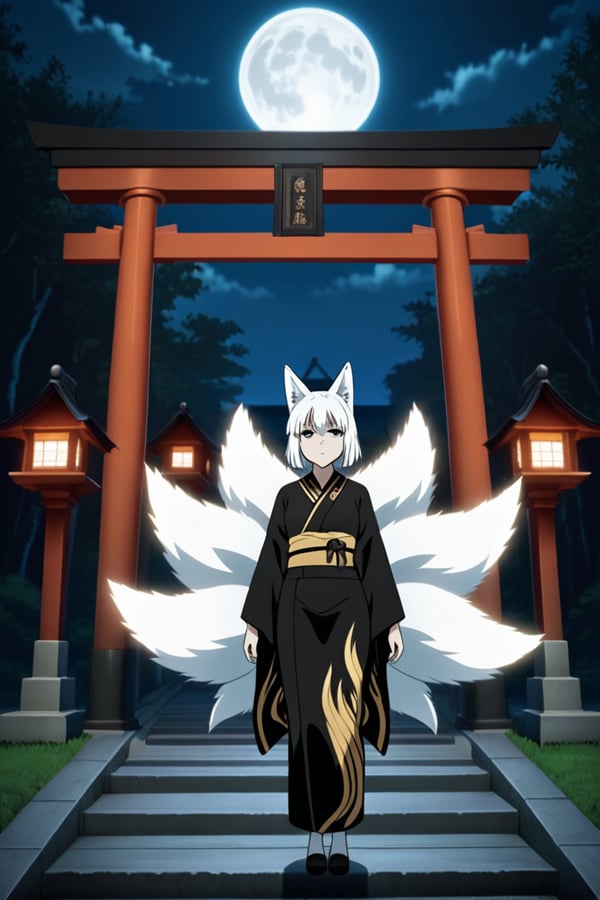 Shadow Kitsune - v1 - Free AI LORA Download | Tensor.Art | Tensor.Art