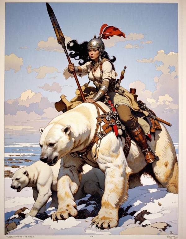 Frank Frazetta - V1 - Free AI LORA Download | Tensor.Art | Tensor.Art
