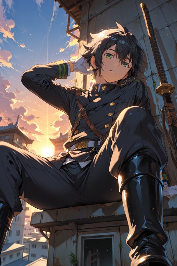 Owari no Seraph - Yuichiro Hyakuya 2 | Tensor.Art | Tensor.Art