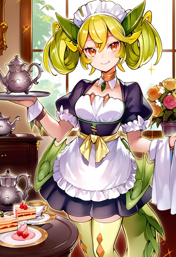 Yu-Gi-Oh! - Parlor Dragonmaid (ドラゴンメイド・パルラ) Pony/illusXL - v2.0-PonyXL ...