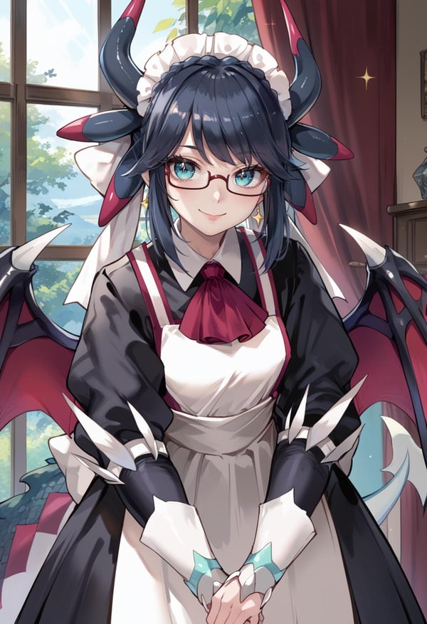 Yu-Gi-Oh! - House Dragonmaid (ドラゴンメイド・ハスキー)... | Tensor.Art | Tensor.Art