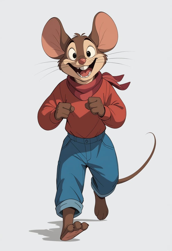 80s Cartoon Style - Bleuth Inspired | Tensor.Art | Tensor.Art