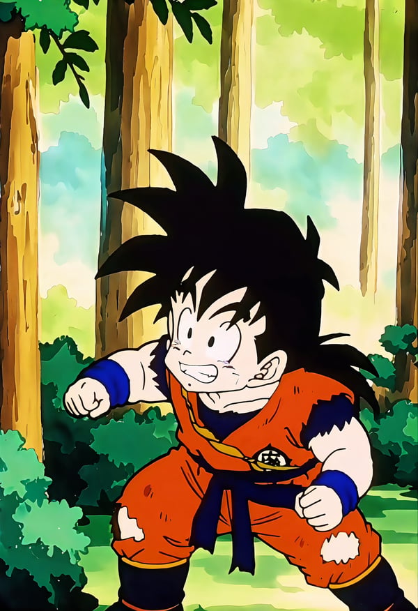 Kid Gohan Saiyan Saga Long Hair - Free AI Model | Tensor.Art | Tensor.Art