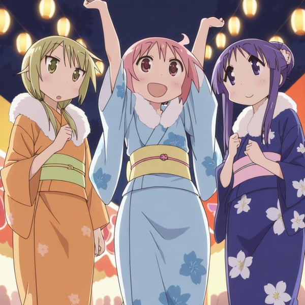 Yuyushiki v2 | Illustrious - Free AI Model | Tensor.Art | Tensor.Art