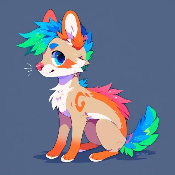 Cute Style Mix - Rainbow v1.0 - Free AI Model | Tensor.Art | Tensor.Art