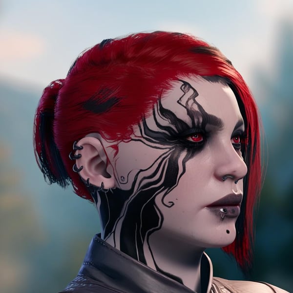 Dread fog Tatto BG3 IL/Pony - Free AI Model | Tensor.Art | Tensor.Art