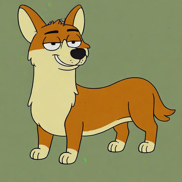Longneck Elsa Nicole Corgi (Housebroken) - V1 | Stable Diffusion Model ...