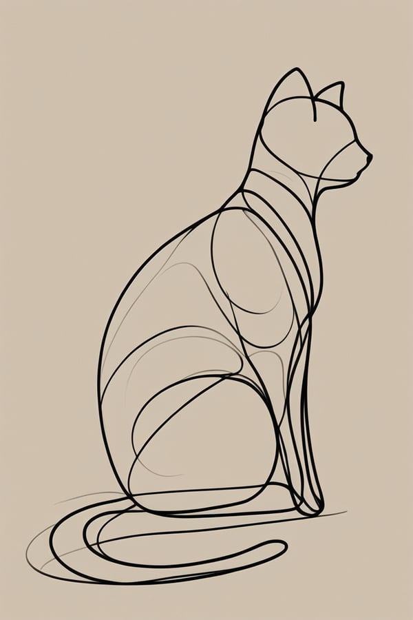 Line Drawing - v1.2 - Free AI LORA Download | Tensor.Art | Tensor.Art