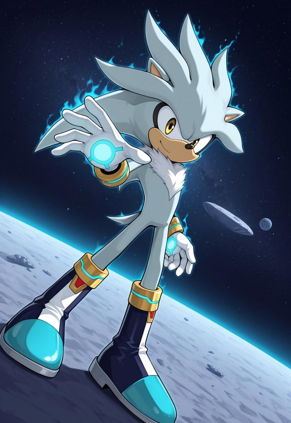 Silver the Hedgehog (Sonic the Hedgehog) | Tensor.Art | Tensor.Art