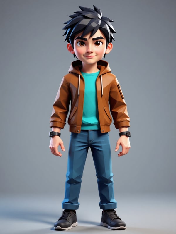 3D Low-poly Cartoon Style - V1 | FLUX - LORA | Tensor.Art