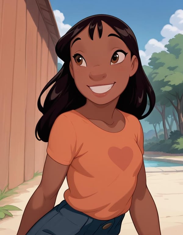 Nani Pelekai - Disney Illustrious - V1 | image created by ArtistIA ...