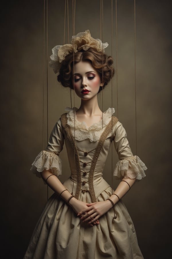 String Puppet - Character | image created by Orked Orked | Tensor.Art