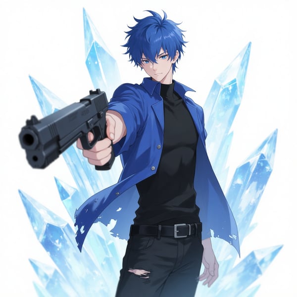 shido_ice_gun_torn_clothes FLUX | Tensor.Art | Tensor.Art