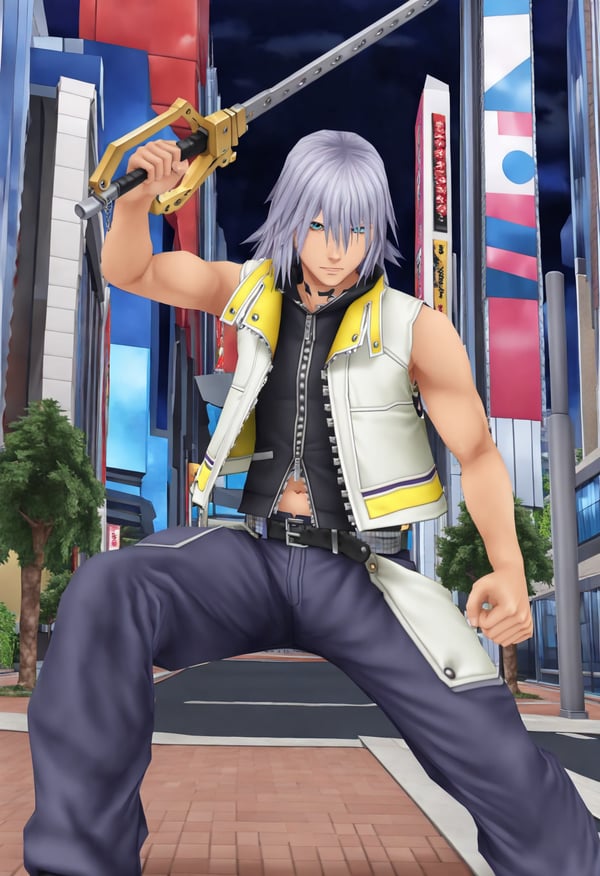 Riku Kingdom Hearts 2 3D - Riku KH2 3D | Tensor.Art | Tensor.Art
