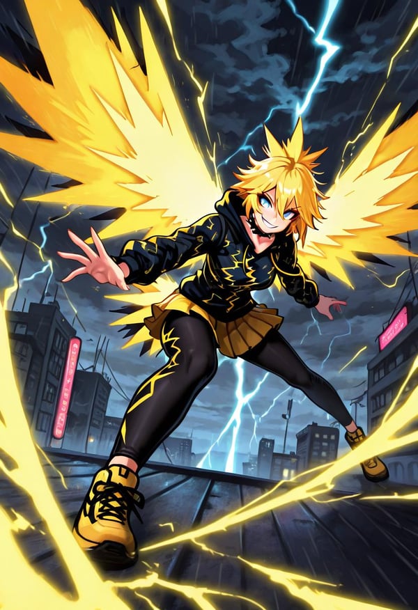 Zapdos: Legendary Thunder Bird | サンダー (Pokedex #0145) [Illustrious ...