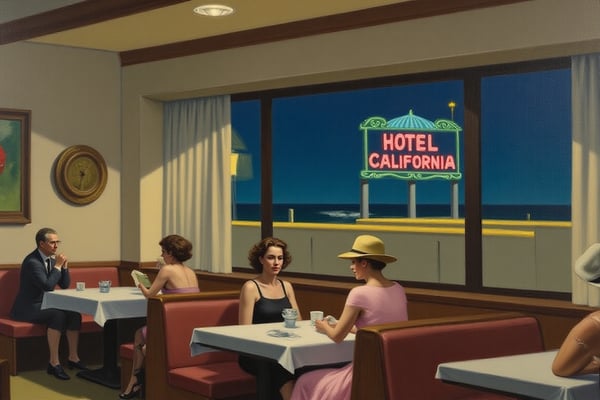 EK-Ed Hopper [Flux] - 1.0 - Free AI Model | Tensor.Art | Tensor.Art