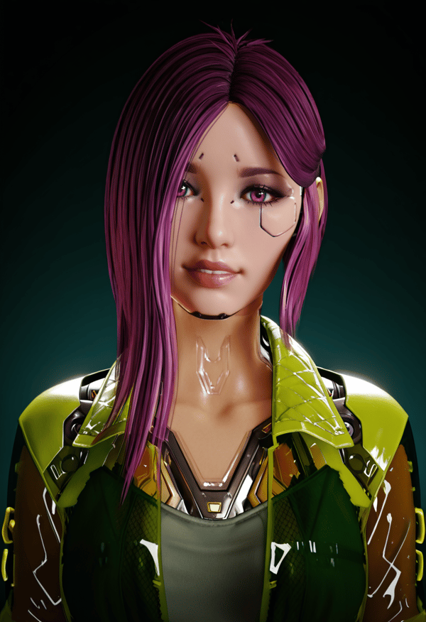 Song So Mi / Songbird (Cyberpunk 2077) - Final | image created by ...