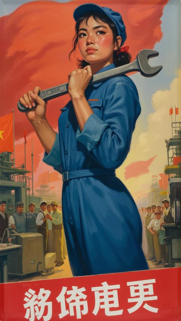 Maoist Propaganda Posters - [STYLE] [LORA] [FLUX] - v3.0 | FLUX - DORA ...