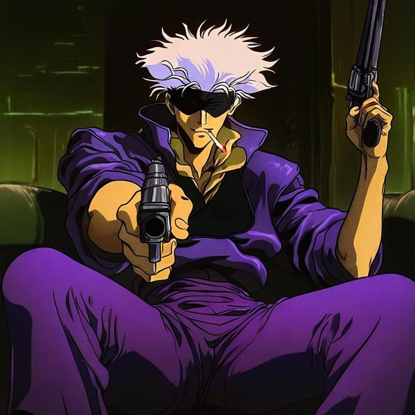 Cowboy Bebop Style illustriousXL - V1 | image created by zura_janai ...