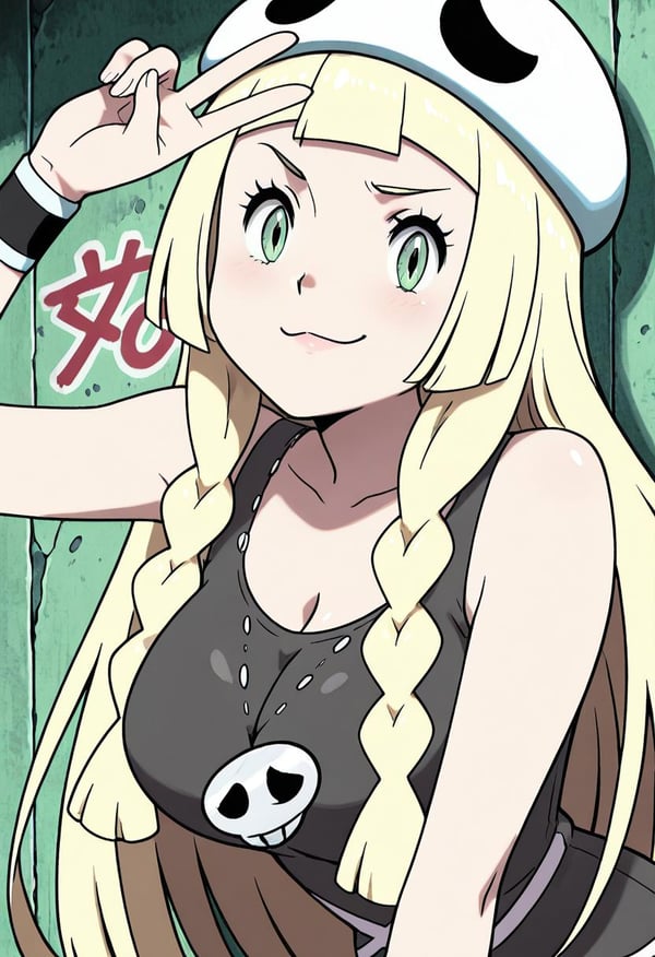 Lillie: Team Skull | スカルだん リーリエ (Pokemon)... | Tensor.Art | Tensor.Art