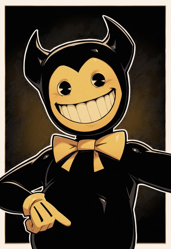 Ollie / Evil-Doer | Out Of The Ink Machine... | Tensor.Art | Tensor.Art
