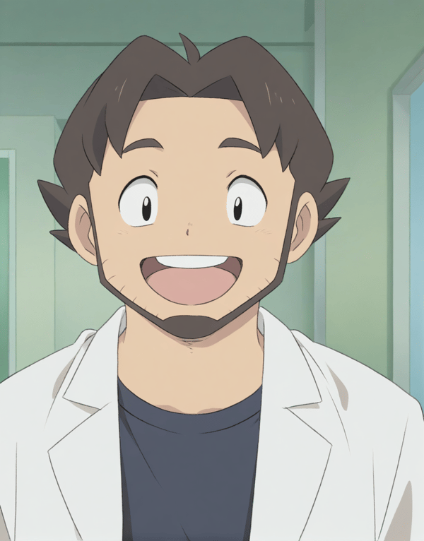 Professor Birch (pokemon ruby and sapphire)... | Tensor.Art | Tensor.Art