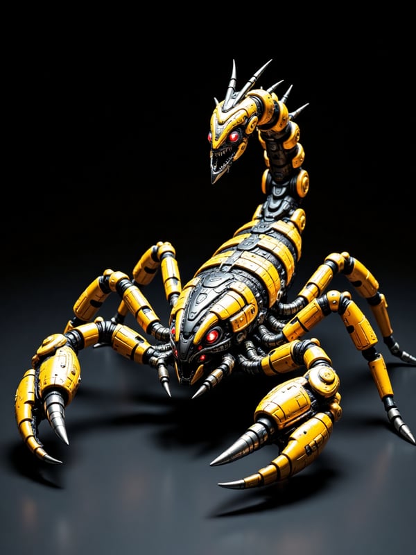 Mecha scorpion - 2025-07-13 06:29:17 | Tensor.Art | Tensor.Art