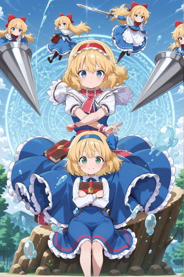 Alice Margatroid (Touhou Project) & Alice Margatroid PC-98 ...