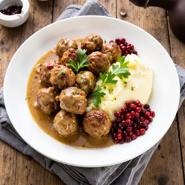 Nordic Cuisine - Swedish Meatball 1.0 | Tensor.Art | Tensor.Art
