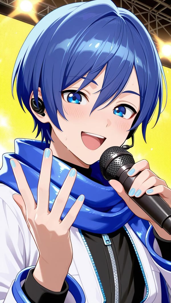 KAITO-博歌乐（KAITO-Vocaloid） - IllustriousXL-V1 | Stable Diffusion Model ...