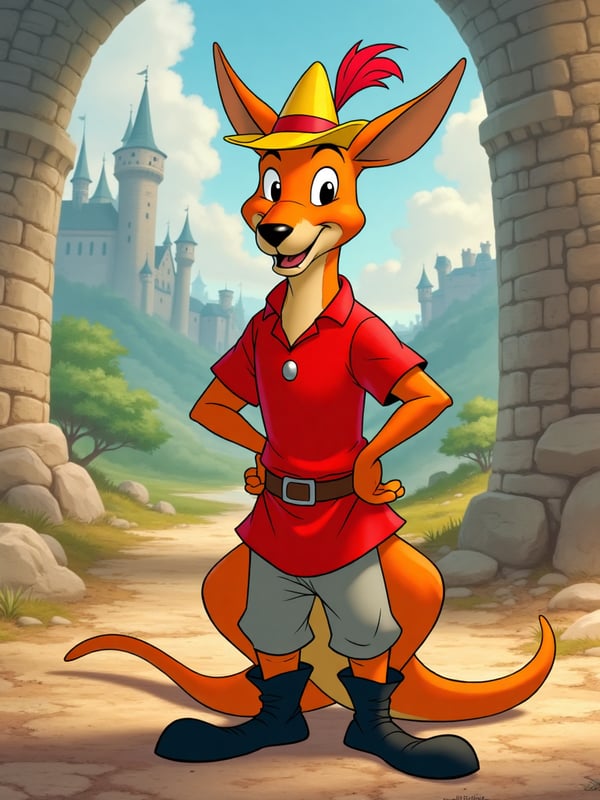 Hubie the Kangaroo Prince - 2025-08-15 02:57:15 | FLUX - LORA on ...