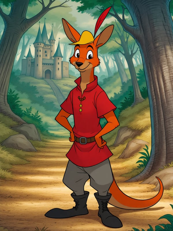 Hubie the Kangaroo Prince - 2025-08-15 02:57:15 | FLUX - LORA on ...